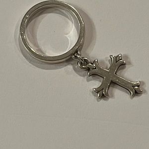 James Avery | Accessories | Retired Sterling James Avery Fleuree Cross Dangle Ring | Poshmark